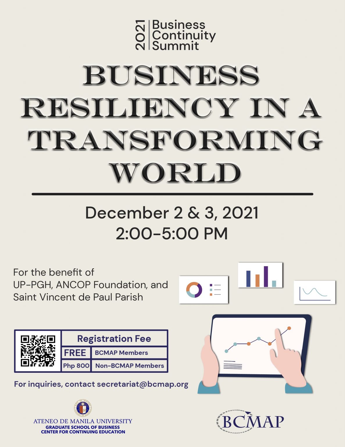BCMAP : 2021 Business Continuity Summit - ARISE - Philippines
