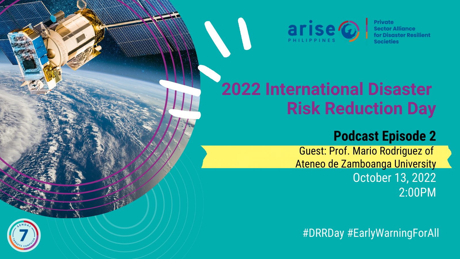 2022 International Disaster Risk Reduction Day : Video Podcast - ARISE ...