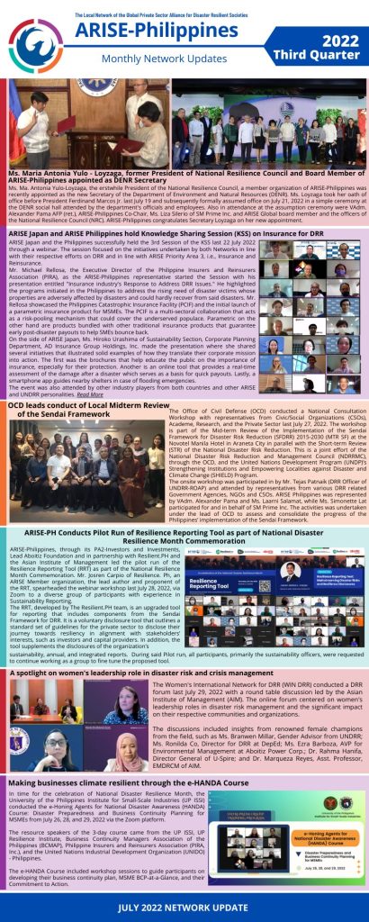 Newsletter - ARISE - Philippines