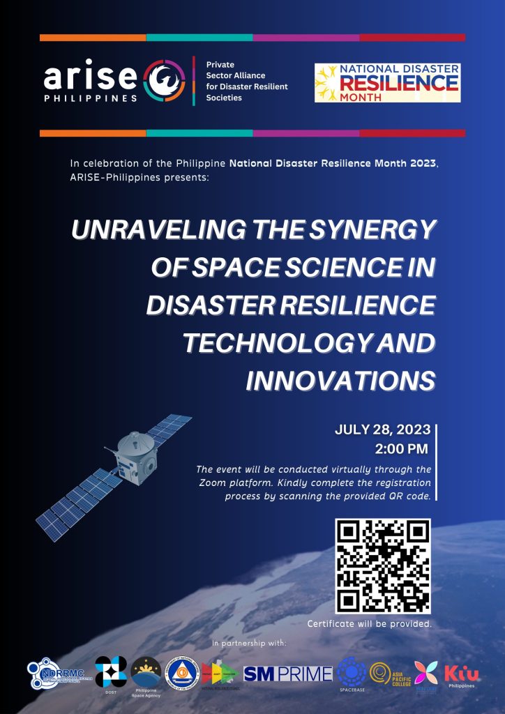Unraveling the Synergy of Space Science in Disaster Resilience ...
