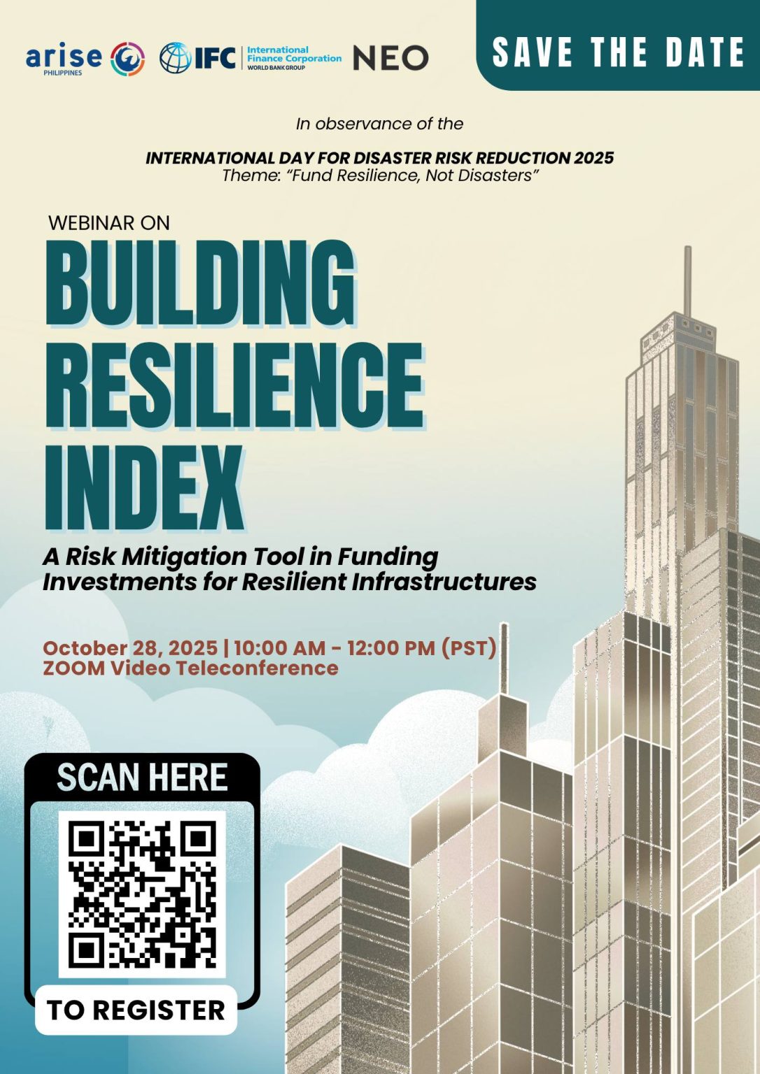Building Resilience Index Webinar – “A Risk Mitigation Tool in Funding Investments for Resilient ...